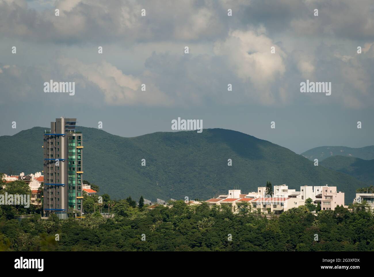 The high-rise No.1 Homestead Road and luxury housing along Mount ...