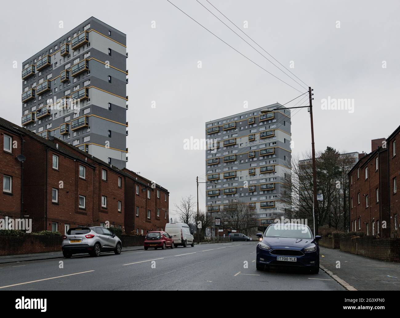 Cityscape of Glasgow Maryhill North west of Scotland street phoogrpahy ...