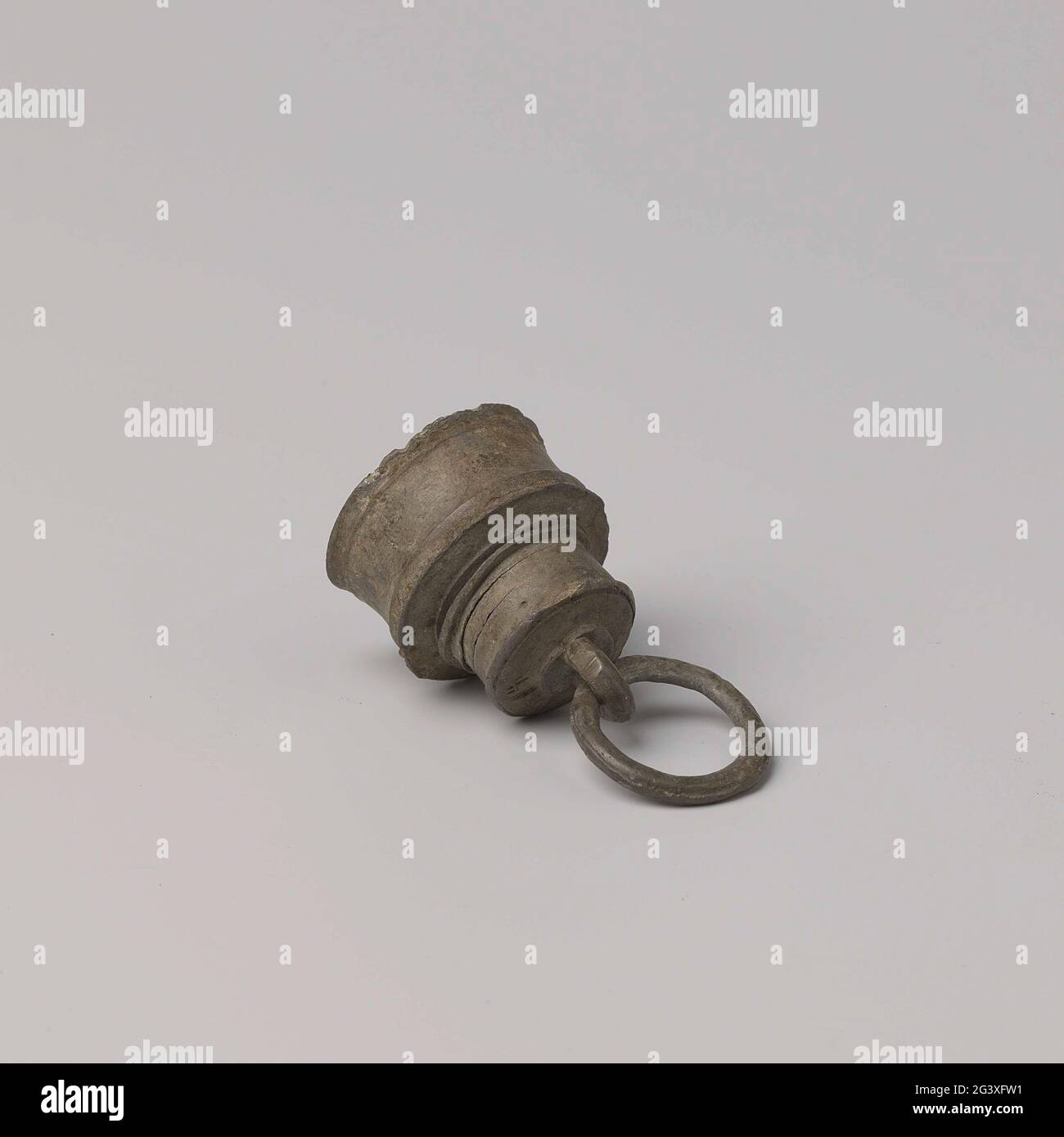 Screw closure of bottle, fragment. Screw fastening of a bottle ...