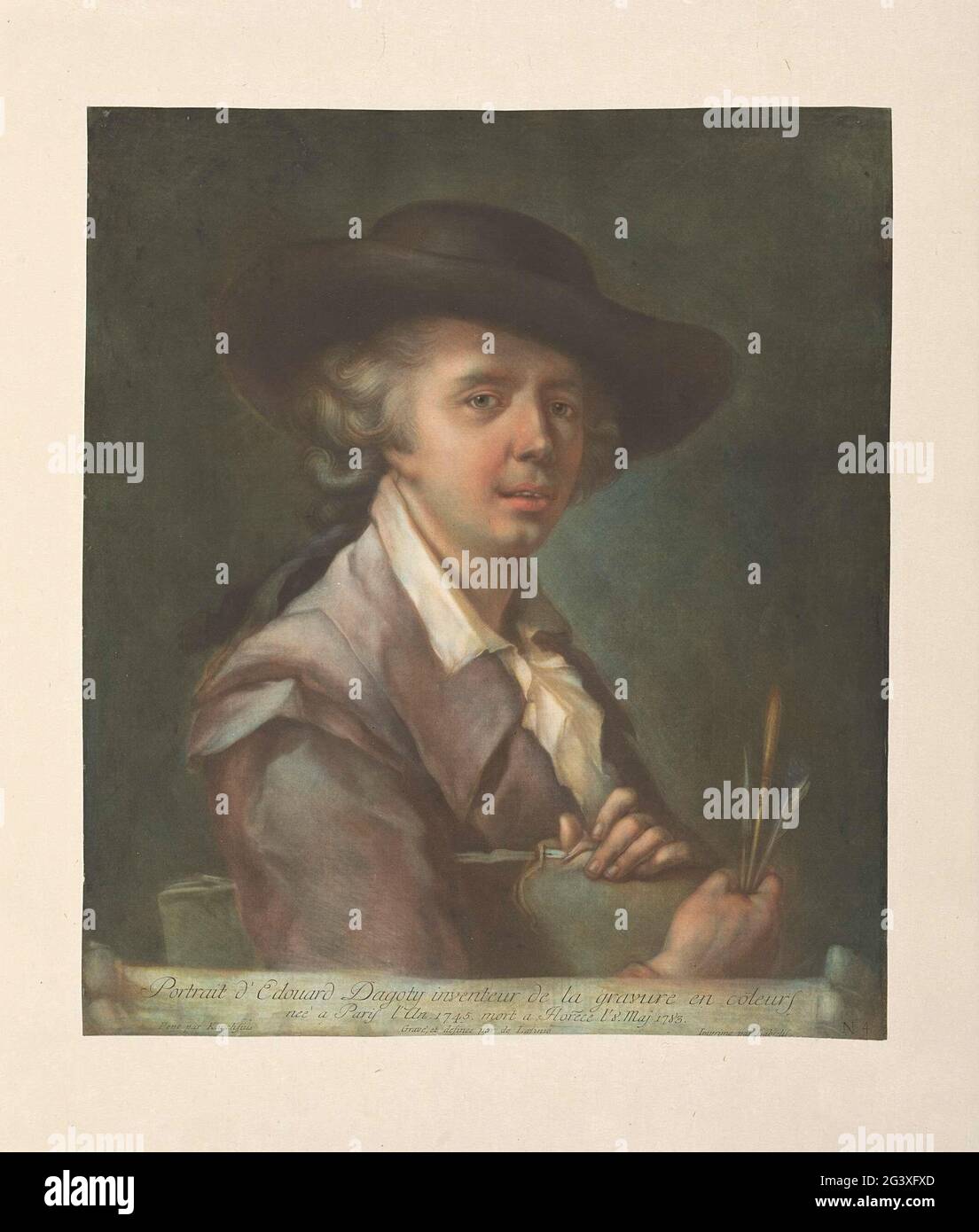 Edouard gautier dagoty hi-res stock photography and images - Alamy