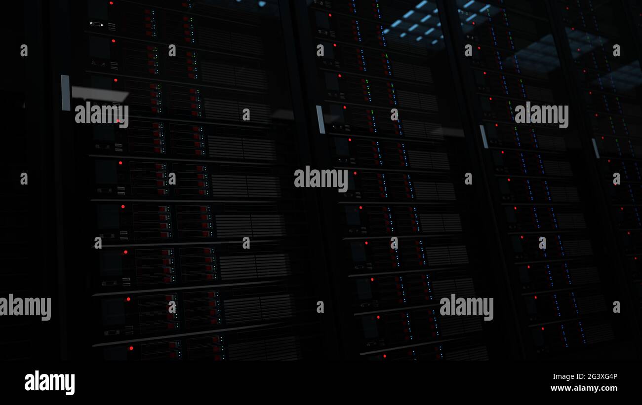 Network racks hi-res stock photography and images - Alamy