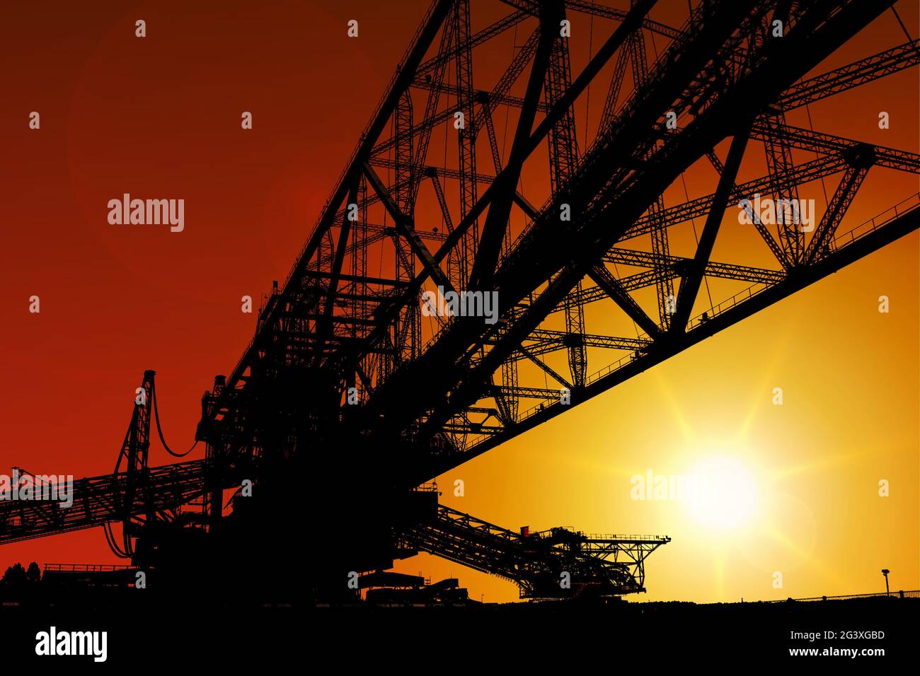Conveyor bridge hi-res stock photography and images - Alamy