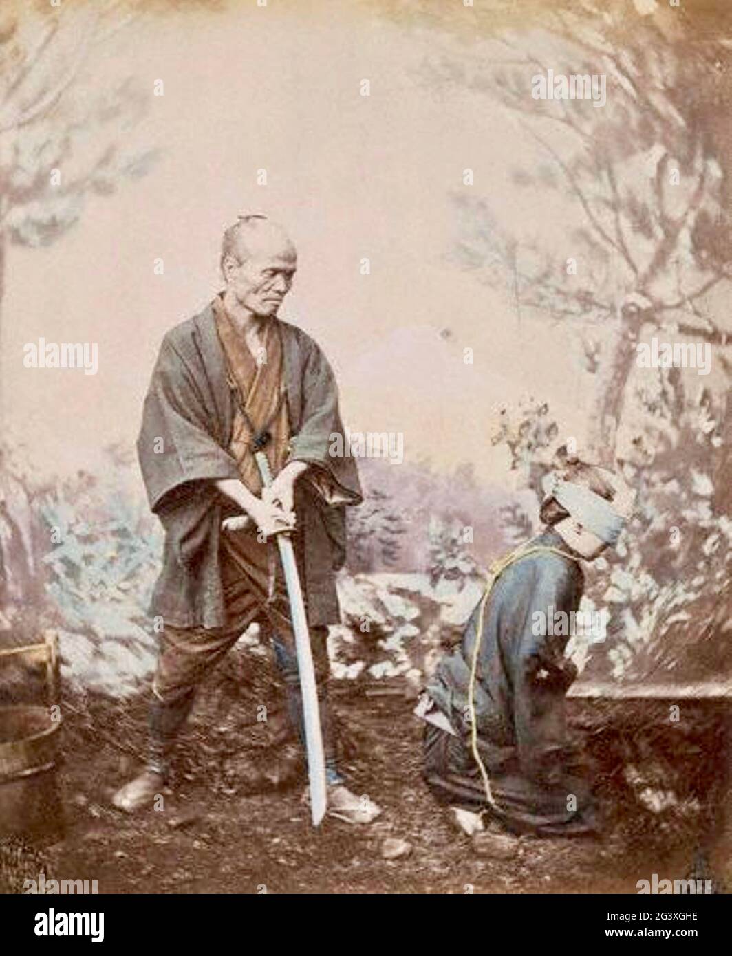 Felice Beato vintage japanese photograph - Execution - 1860 ...