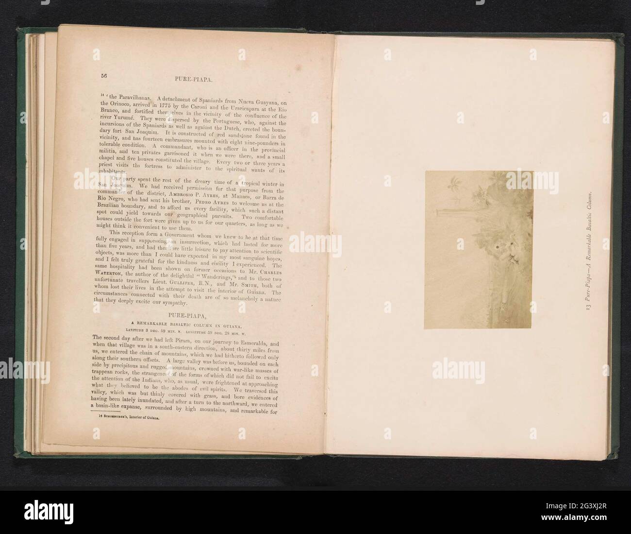 Photo production of a drawing of bunks basalt in Guyana; Pure-PIAPA - A ...