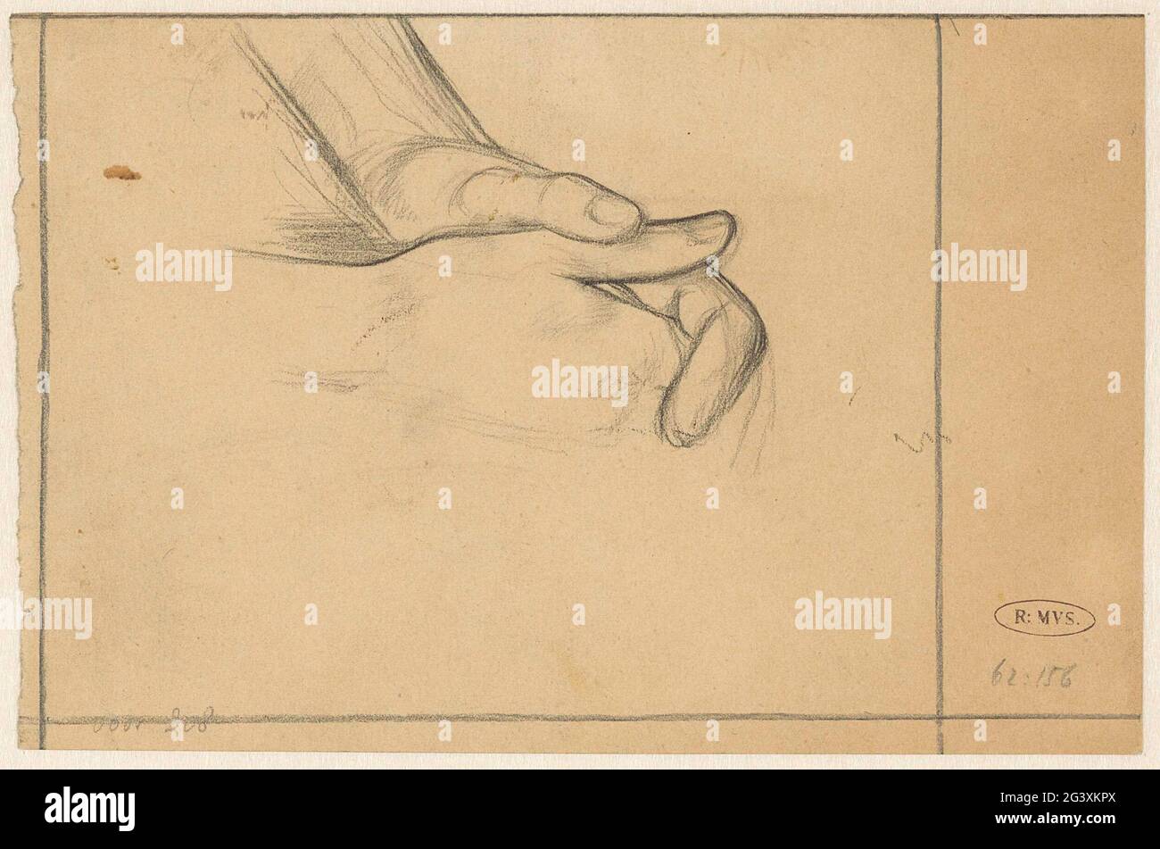Study of two folded hands Stock Photo - Alamy