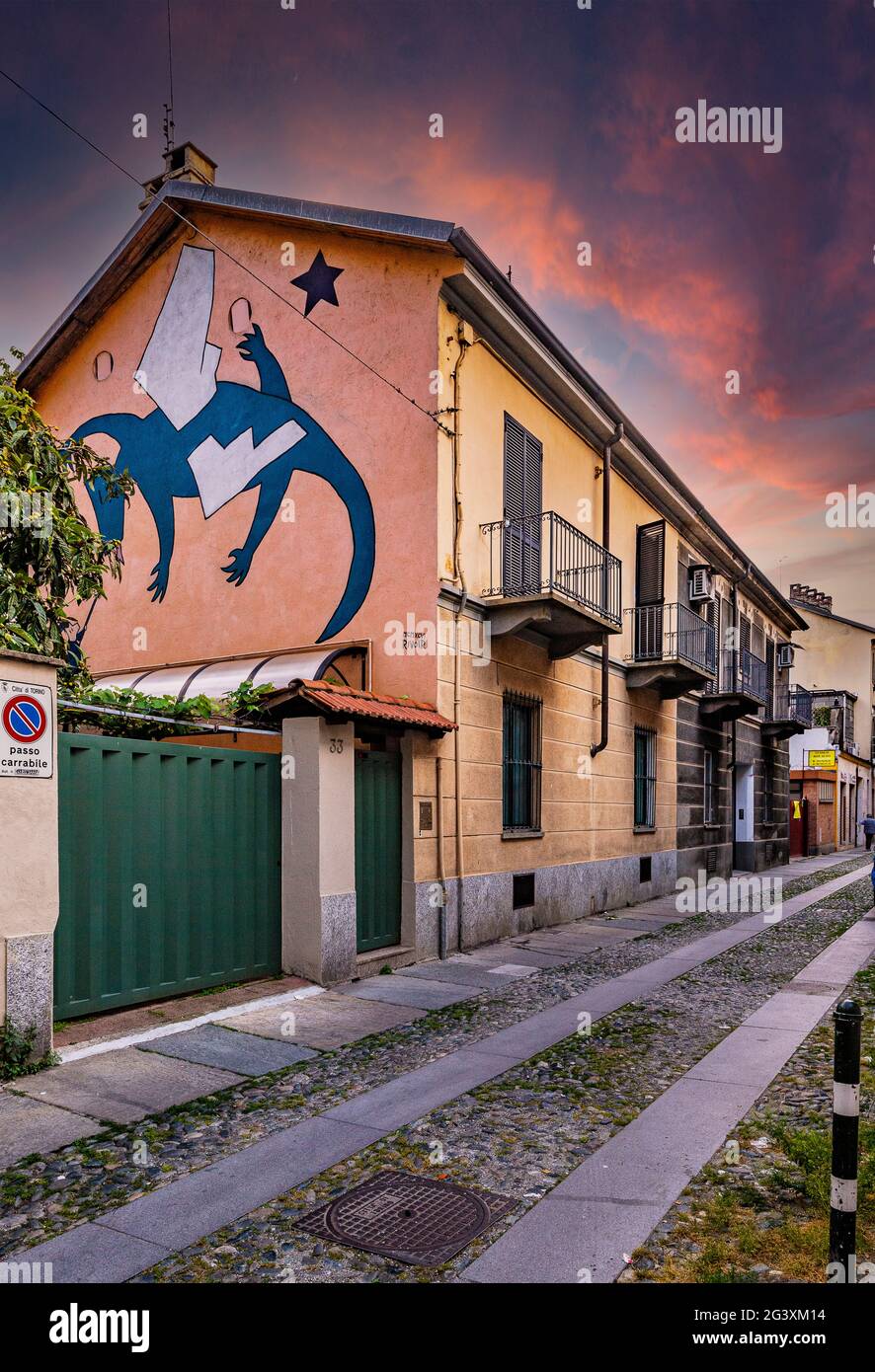 Italy Piedmont Turin Campidoglio neighborhood - A working-class ...