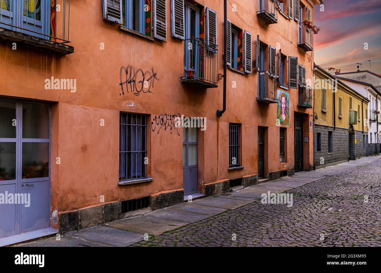 Italy Piedmont Turin Campidoglio neighborhood - A working-class ...