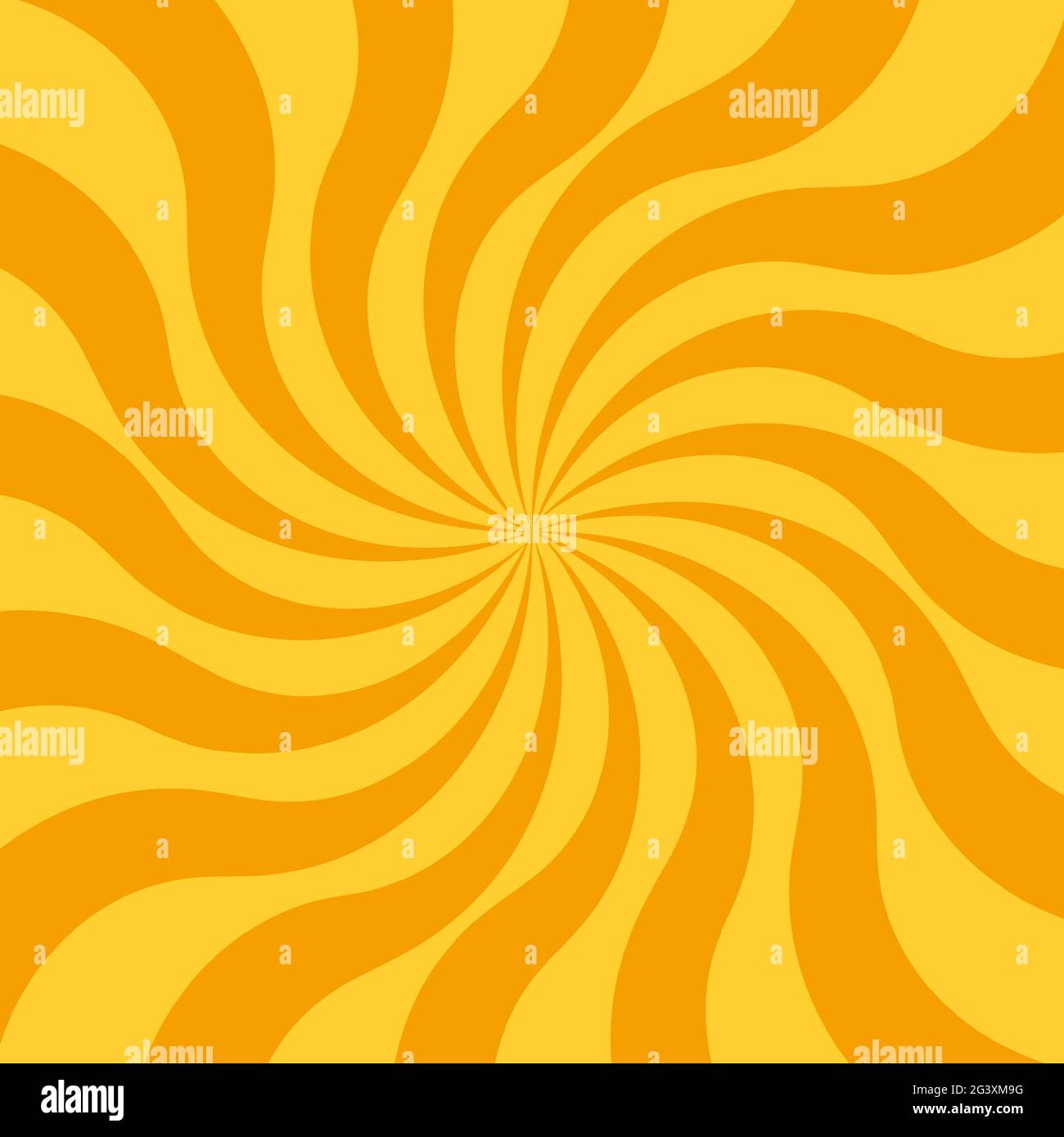 Abstract yellow background with sun ray. Summer vector illustration for ...