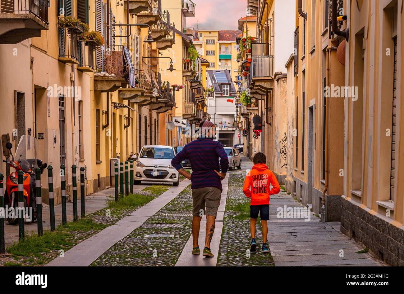 Italy Piedmont Turin Campidoglio neighborhood - A working-class ...