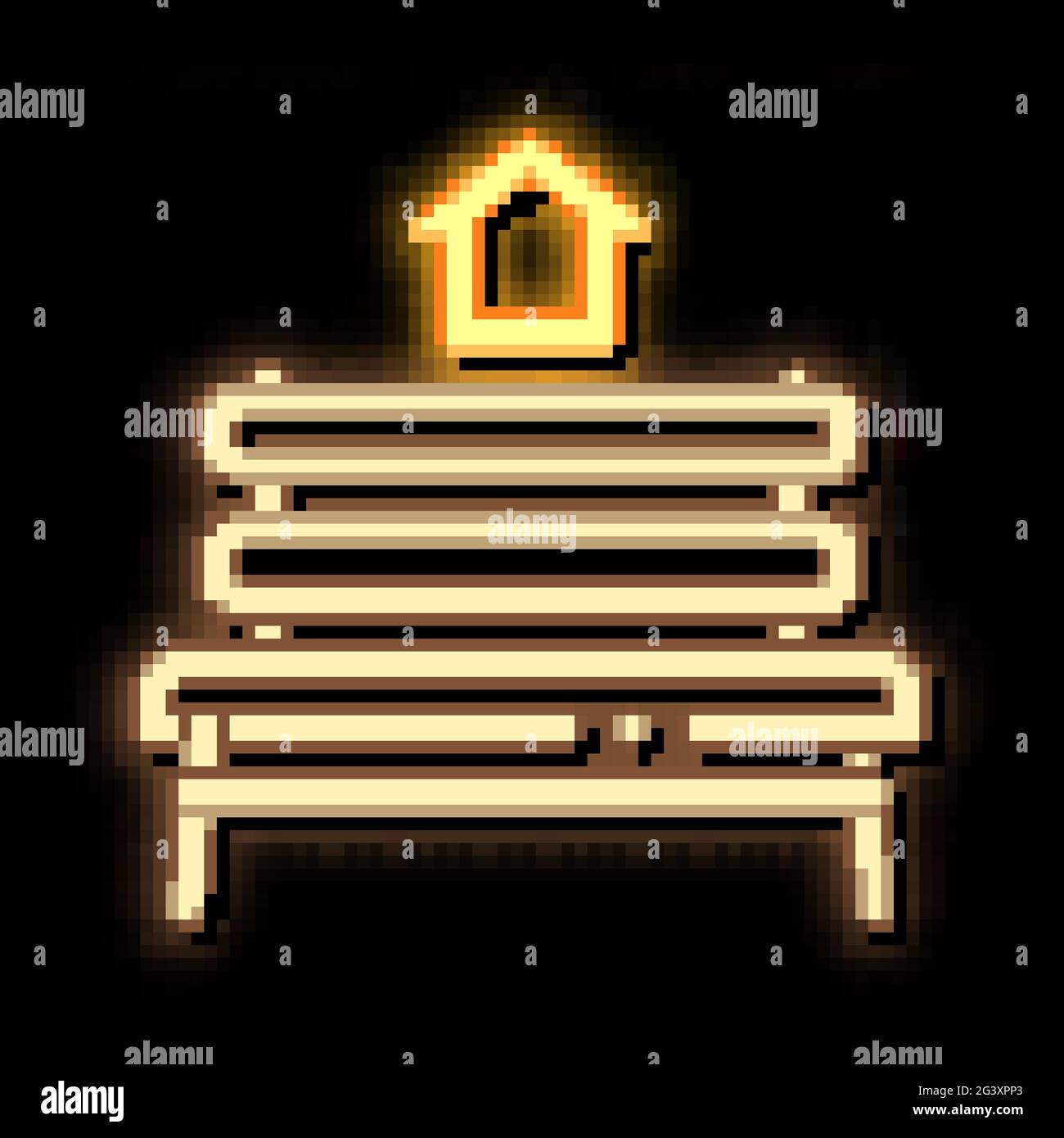 Homelessness bench Stock Vector Images - Alamy