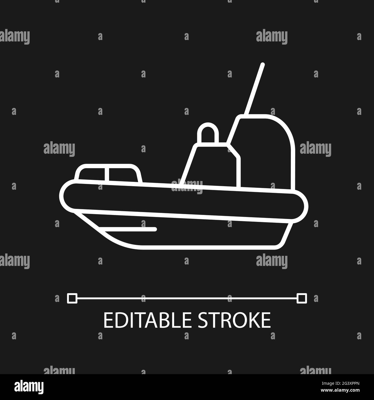 Maritime theme boat white Stock Vector Images - Alamy
