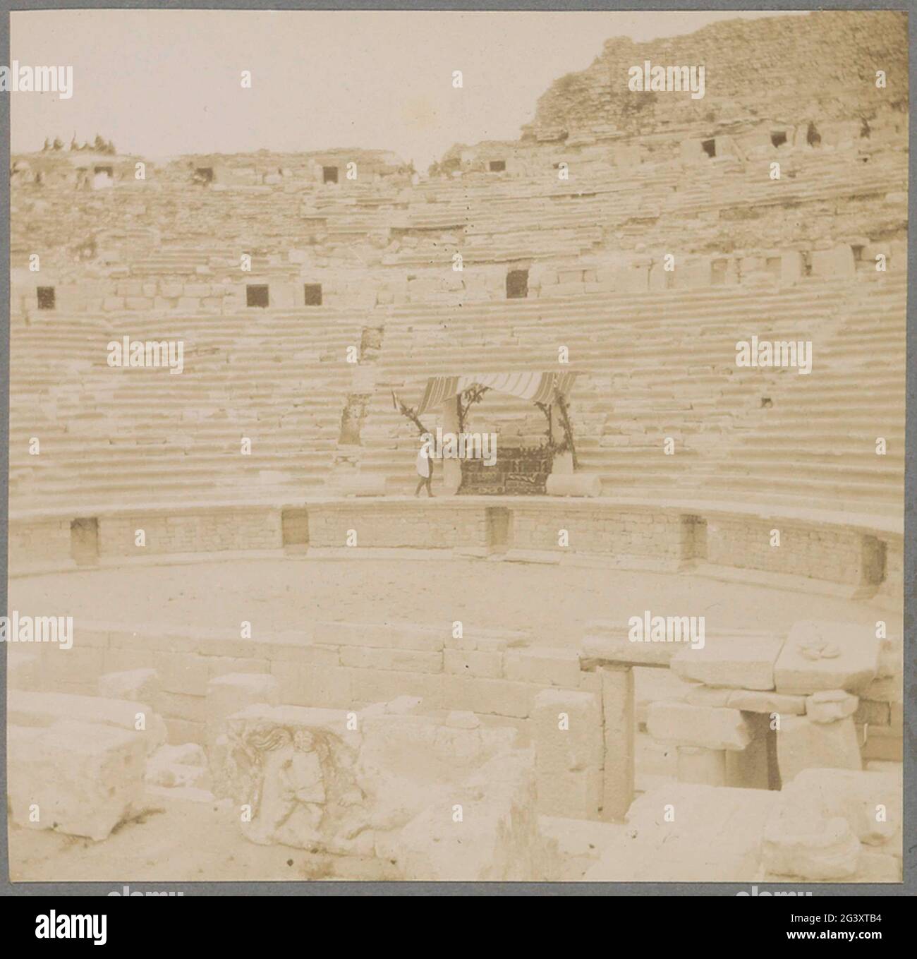 Theater of Milete with covered stall. Part of travel album with ...