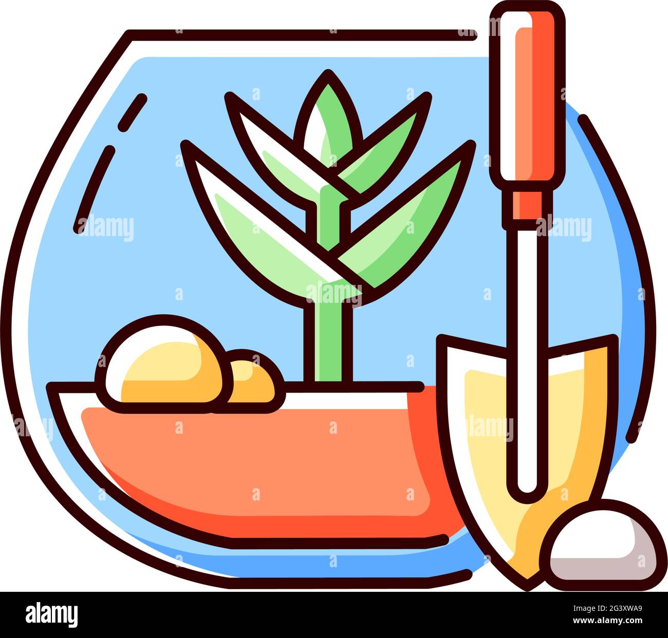 Terrarium hobby Stock Vector Images - Alamy