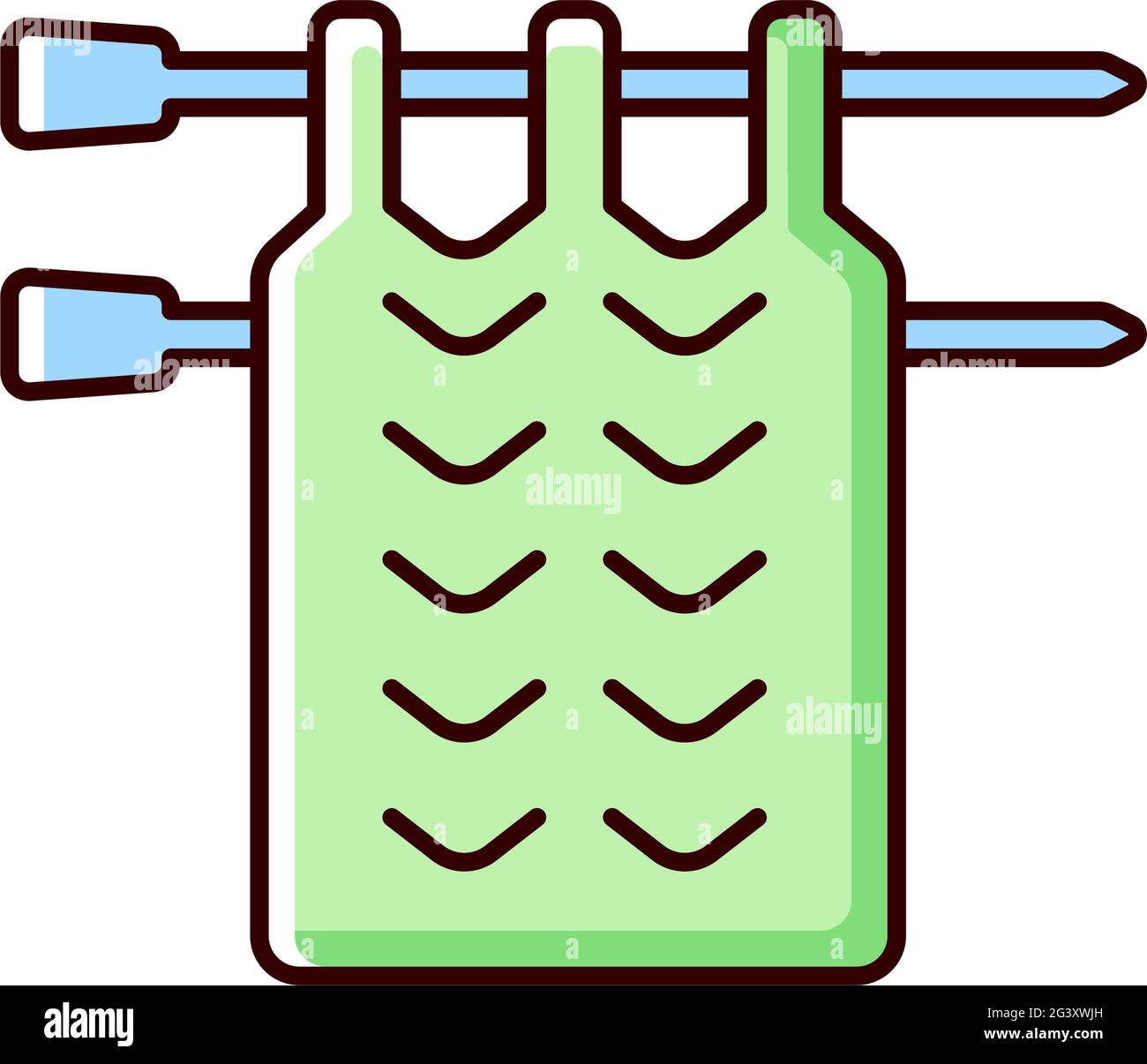 Knitwear knitting wool color Stock Vector Images - Alamy