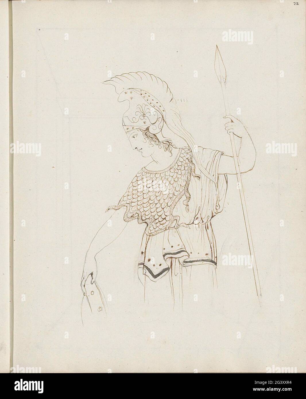 Athenas Shield And Helmet