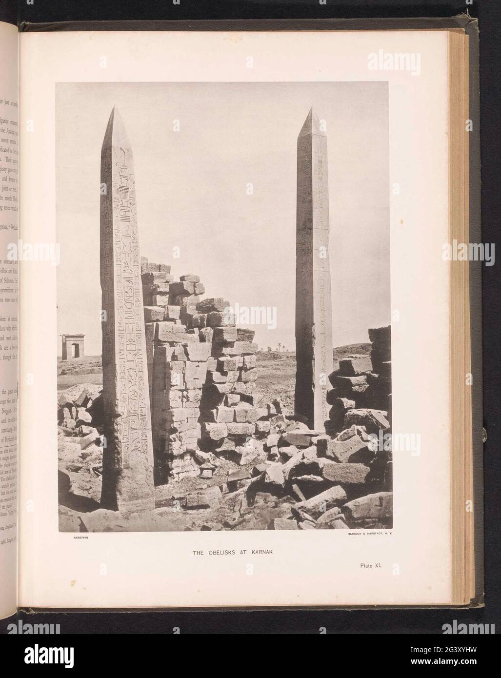 The obelisks at Karnak Stock Photo - Alamy