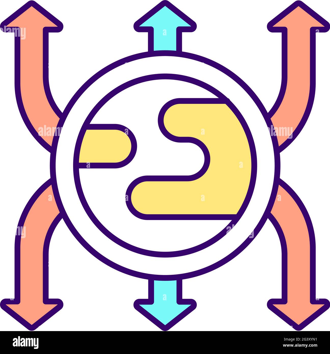 Diabetes cells RGB color icon Stock Vector Image & Art - Alamy