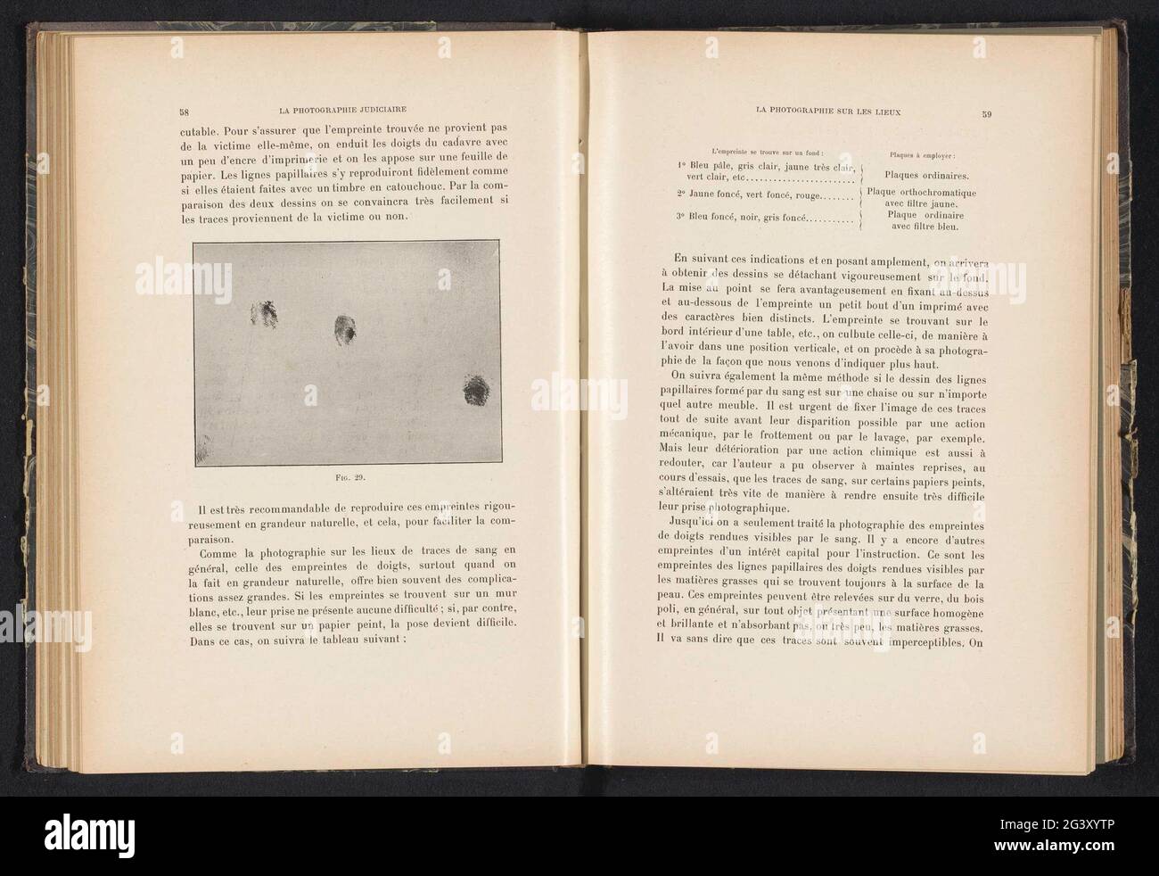 Four fingerprints Stock Photo - Alamy