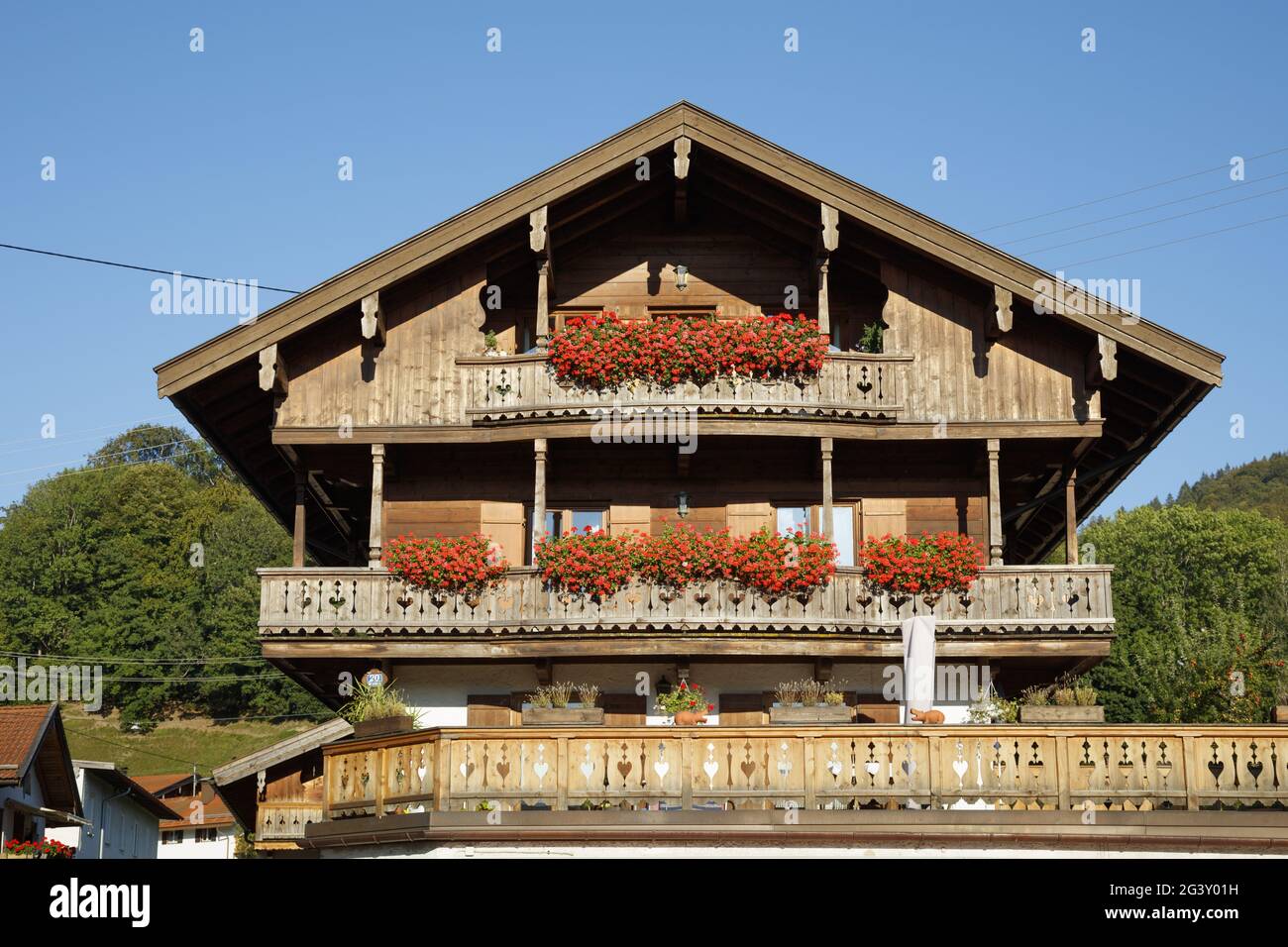 Typical bavarian house hi-res stock photography and images - Alamy