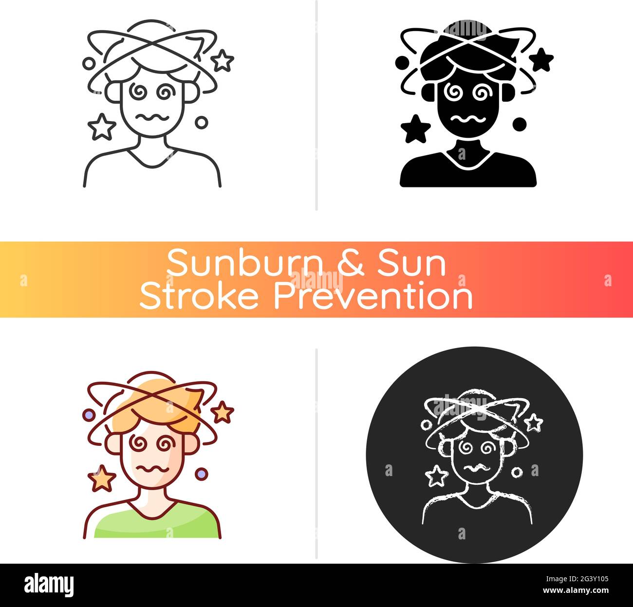 Dizziness symbol hi-res stock photography and images - Alamy