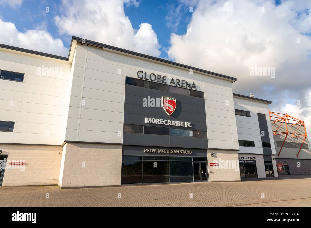 The Mazuma Stadium, formerly the Globe Arena is a football stadium in ...