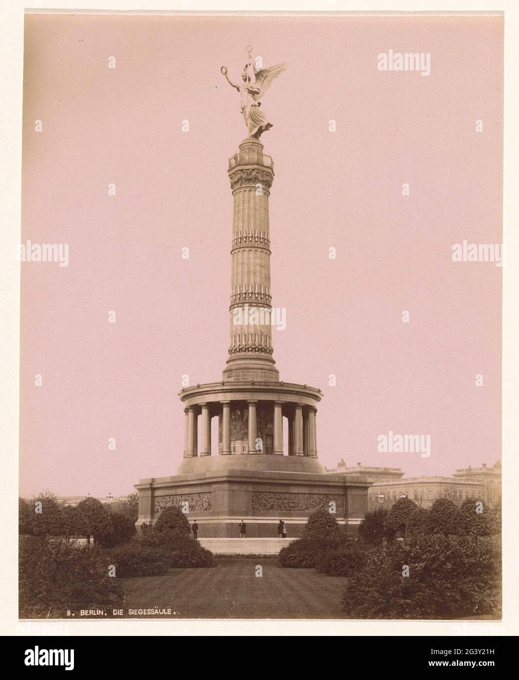 Victory column in Berlin; Berlin, Die Siegessaule Stock Photo - Alamy