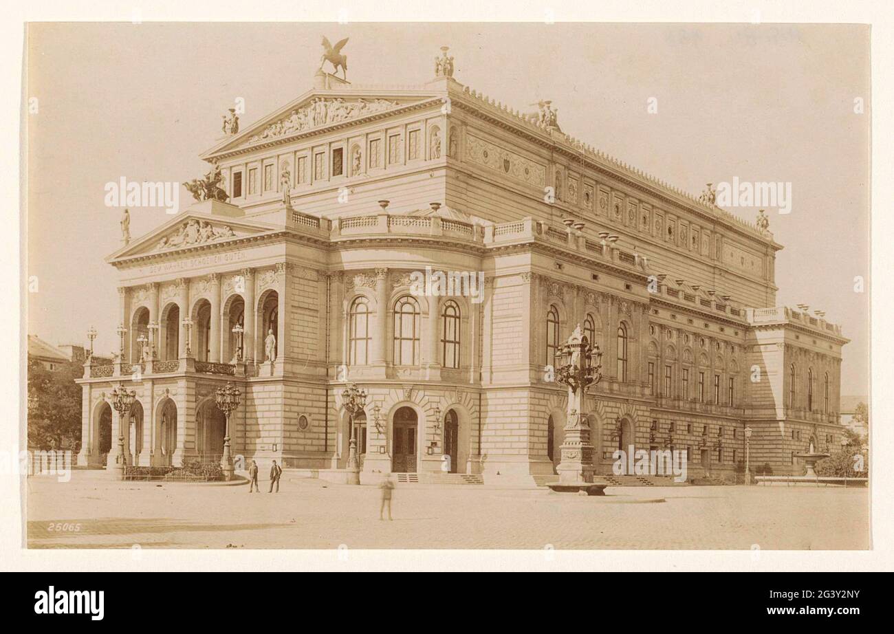 Old opera in Frankfurt Stock Photo - Alamy