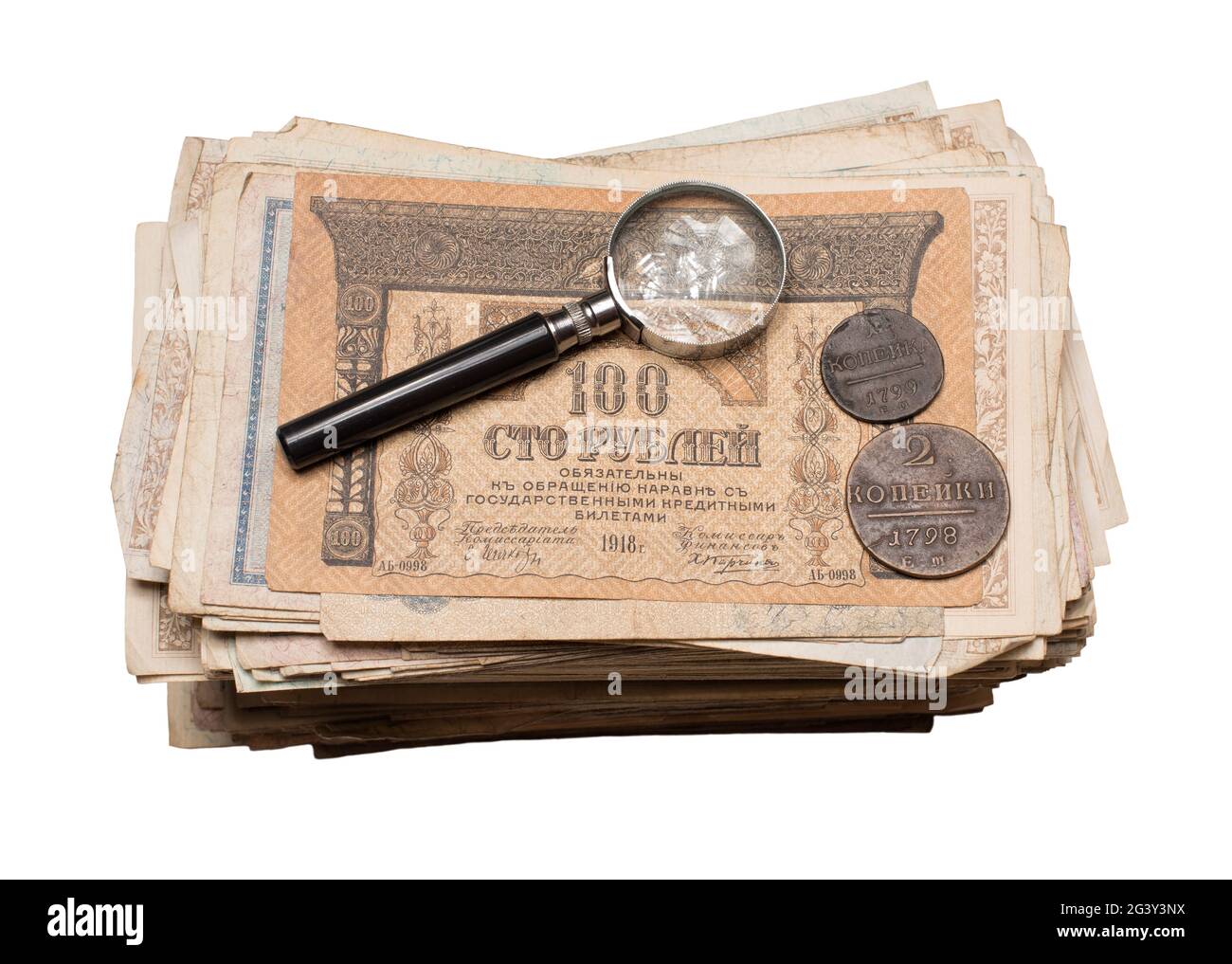 collectibles Coins Banknotes Awards Stock Photo - Alamy