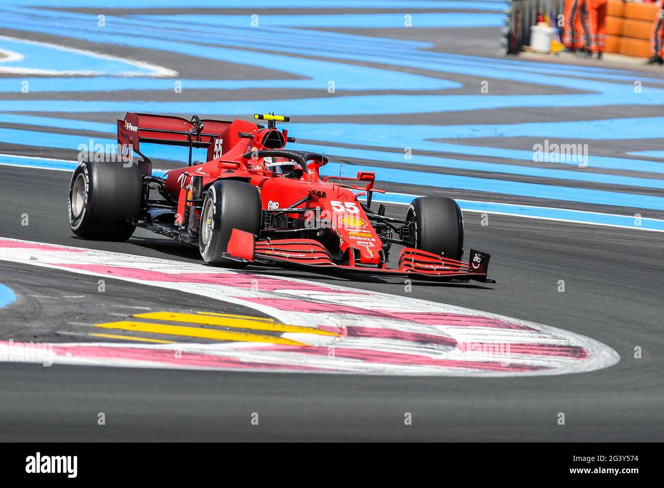 Le Castellet, France. 18th June, 2021. Le Castellet, France on 18 June 2021 Carlos Sainz (SPA ...