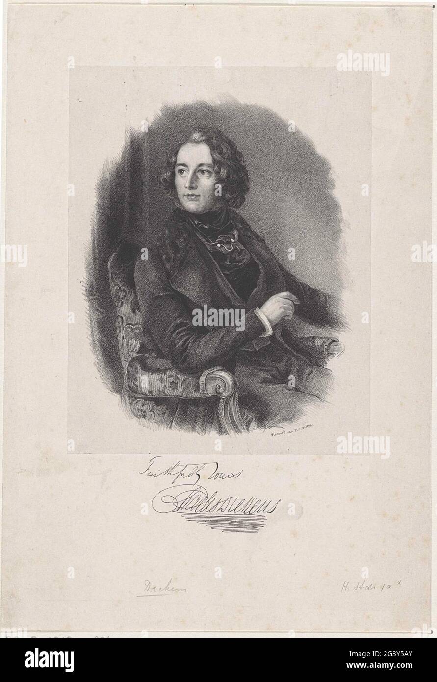 Portrait of Charles Dickens. Portrait of the portrait of the portrait ...