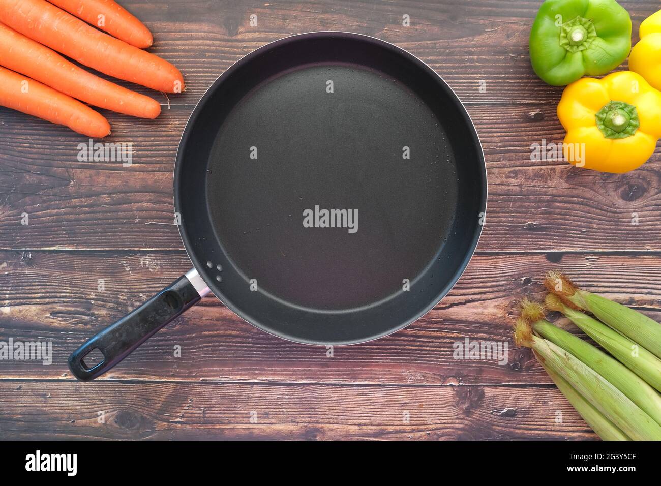 Pan on the stove empty hi-res stock photography and images - Alamy