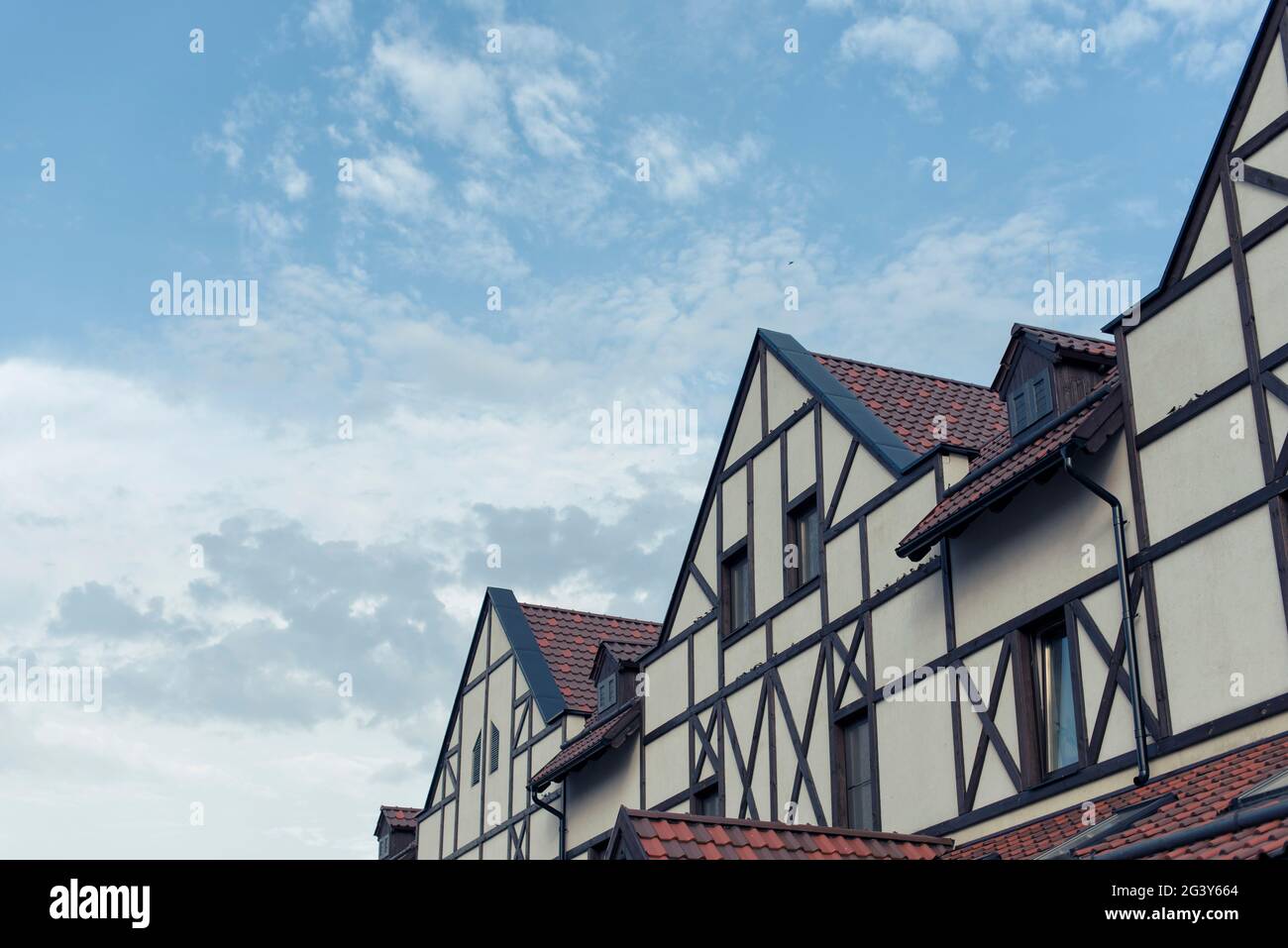 Historic german shingles hi-res stock photography and images - Alamy