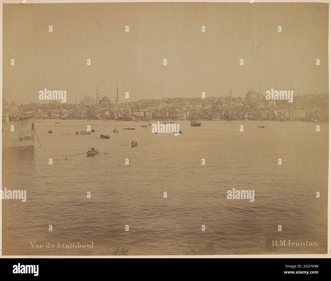 Face of Istanbul; Vue de Stamboul. Part of travel album with pictures ...