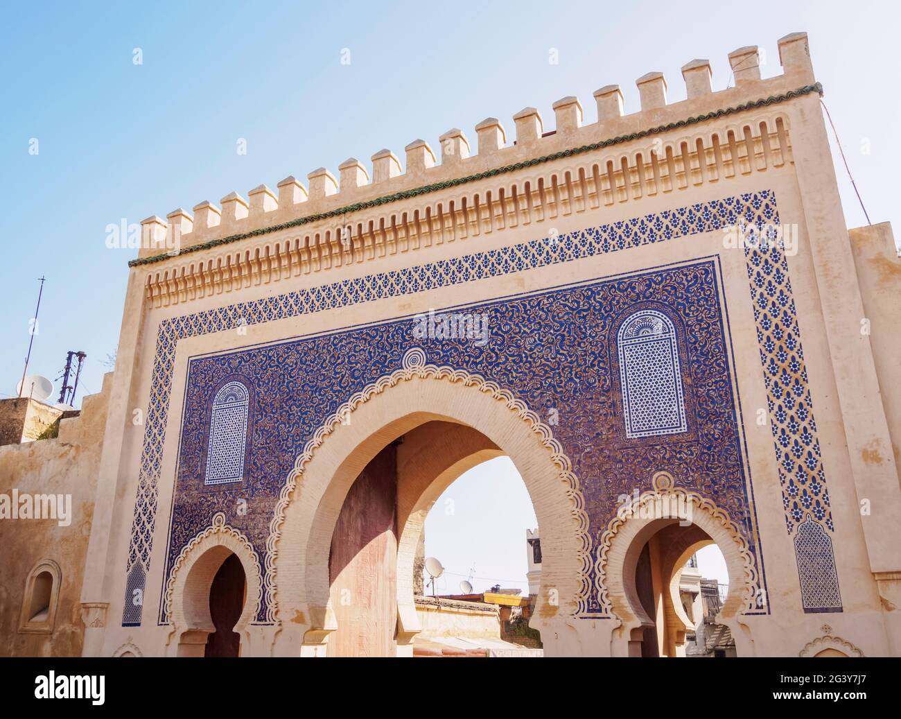 Bab bou jeloud blue gate hi-res stock photography and images - Alamy