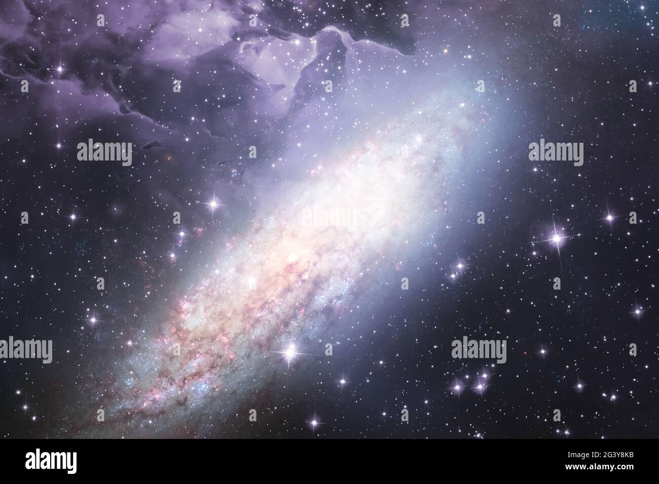 abstract science outer space galaxy background, stars of the universe ...