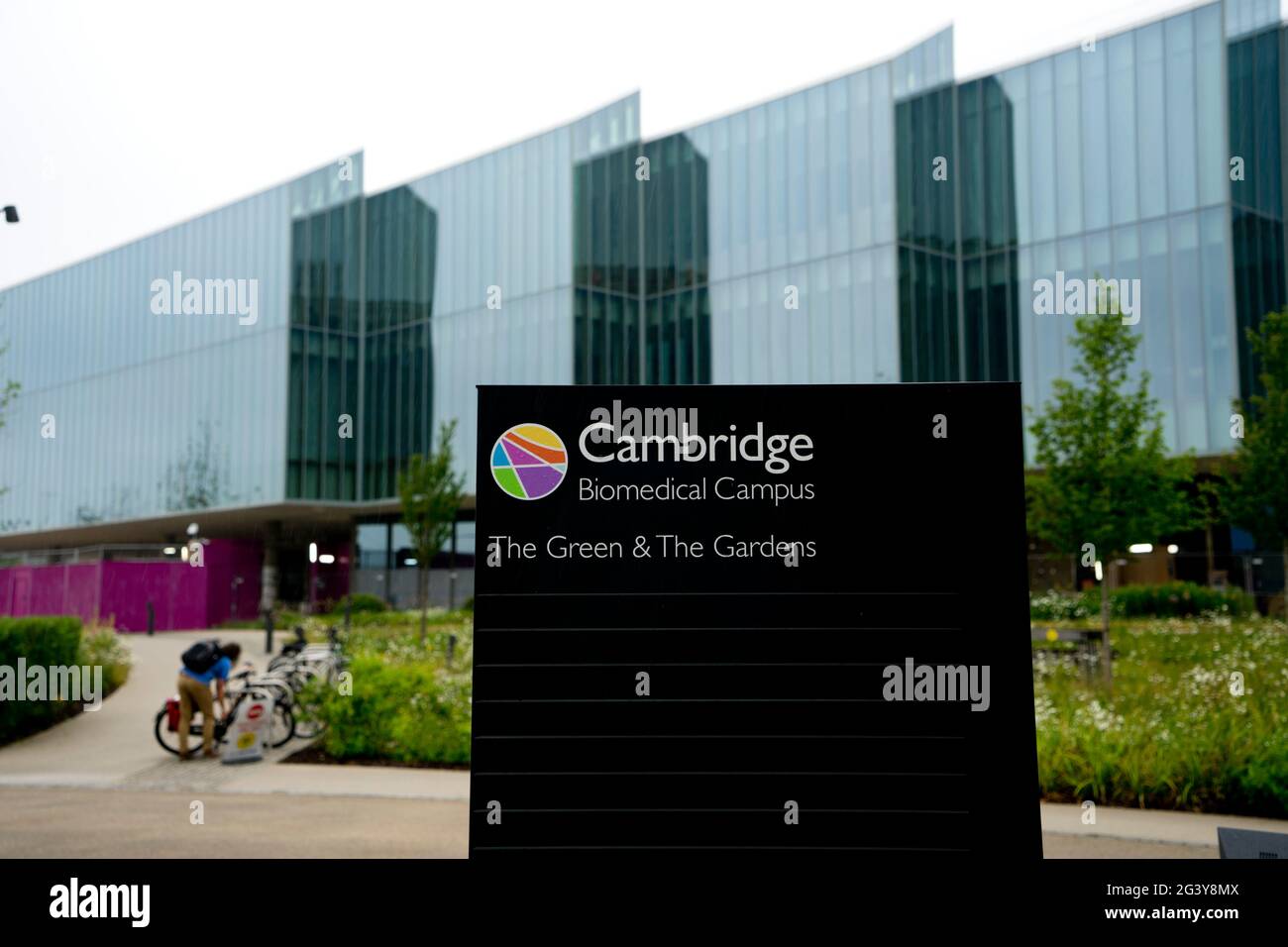 Cambridge Biomedical Campus, Cambridge university Hospitals, UK, june ...