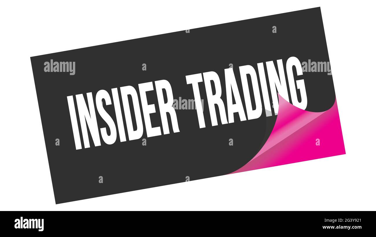 Insider trading stamp hi-res stock photography and images - Alamy