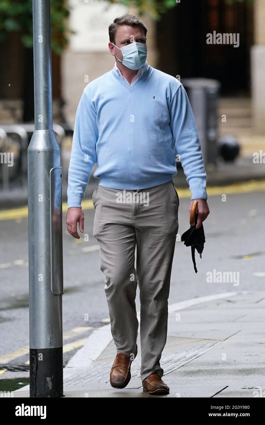 Paul Ritchie arrives at Southwark Crown Court in London, the ...
