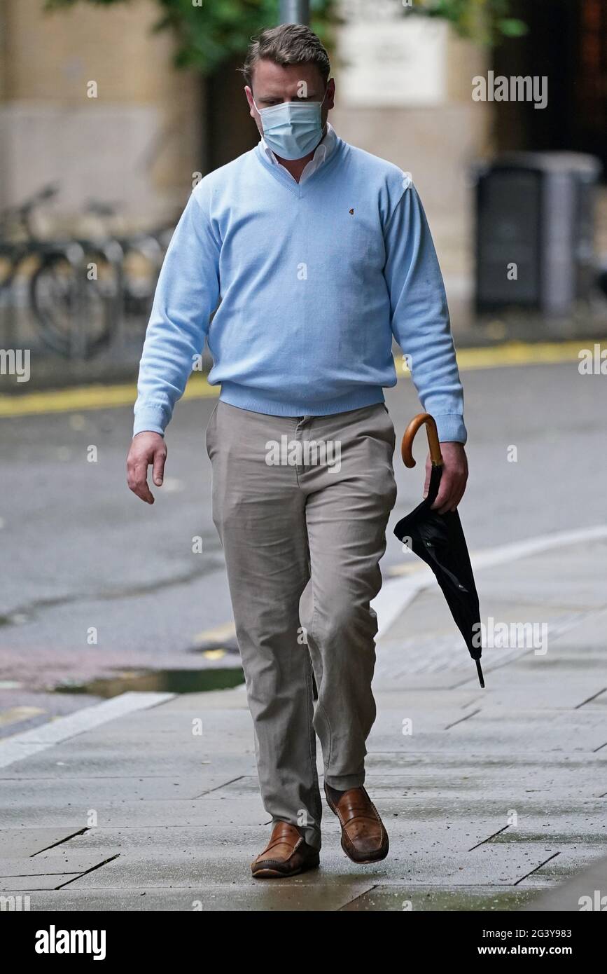 Paul Ritchie arrives at Southwark Crown Court in London, the ...