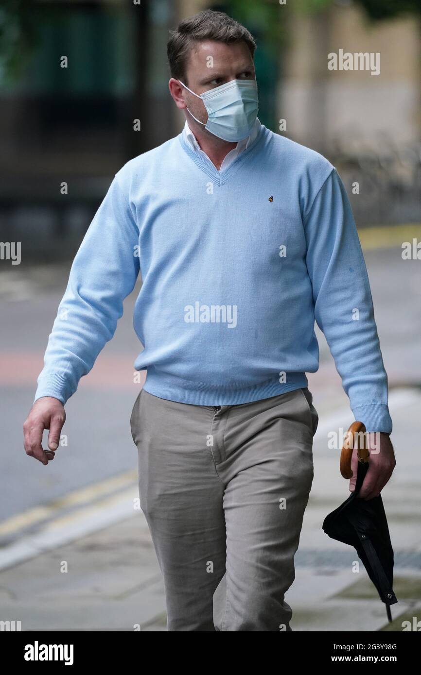 Paul Ritchie arrives at Southwark Crown Court in London, the ...