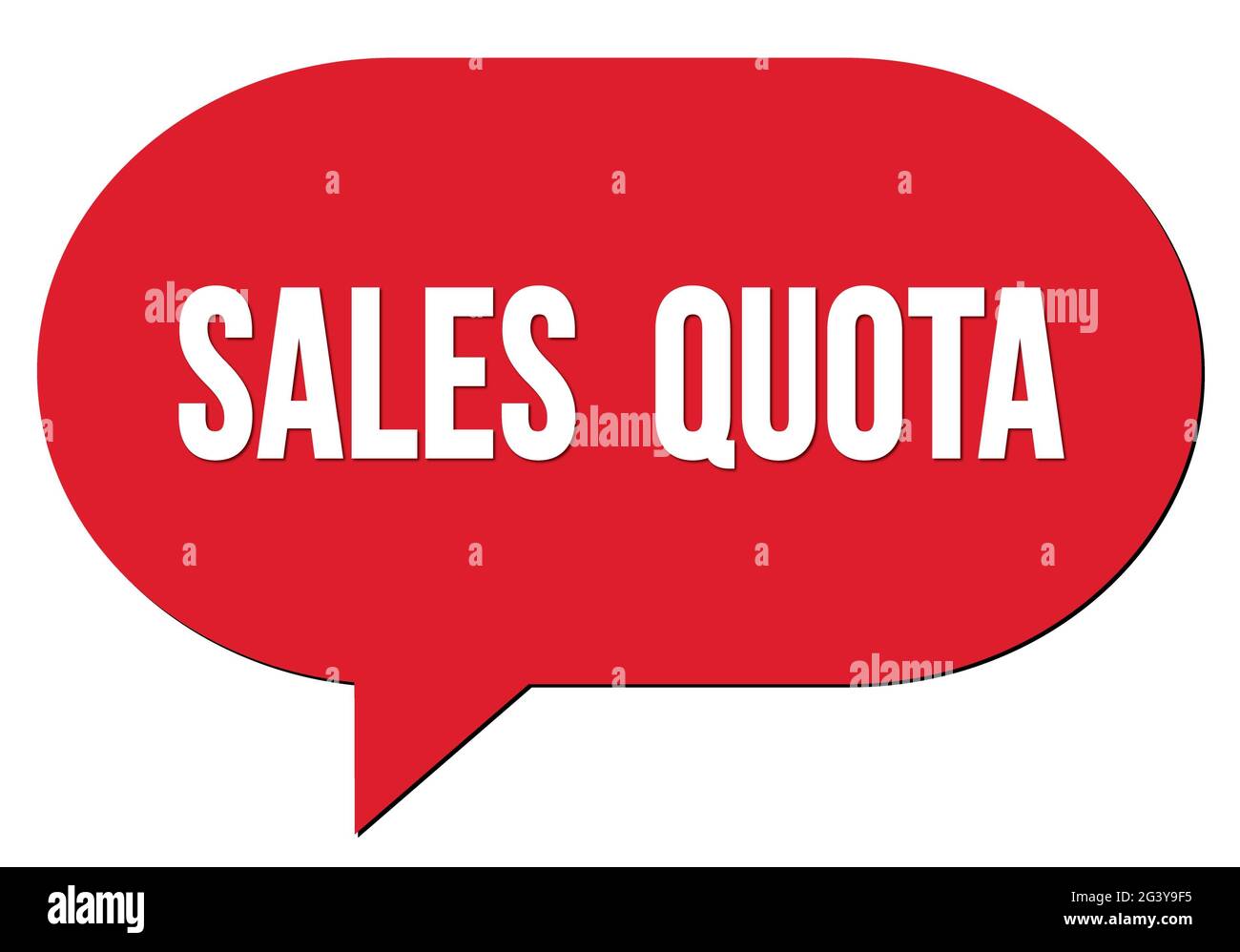 Sales quota word hi-res stock photography and images - Alamy