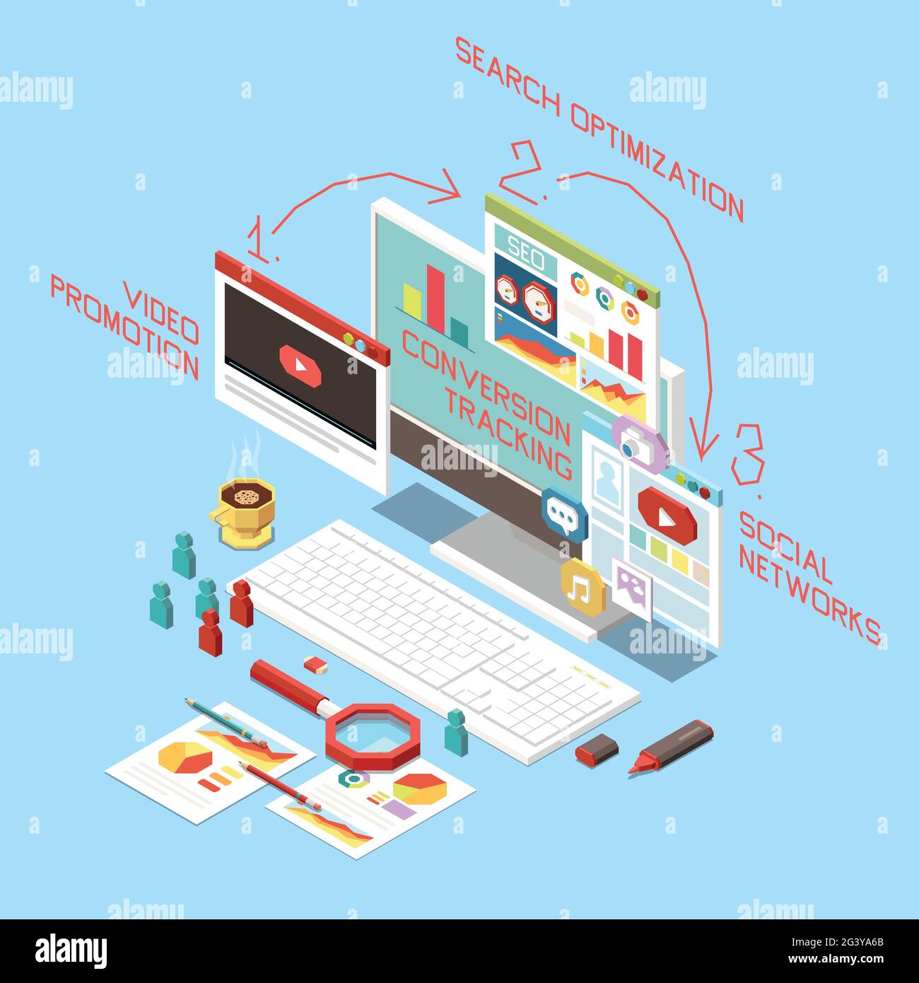 Commercial Conversion Stock Vector Images - Alamy