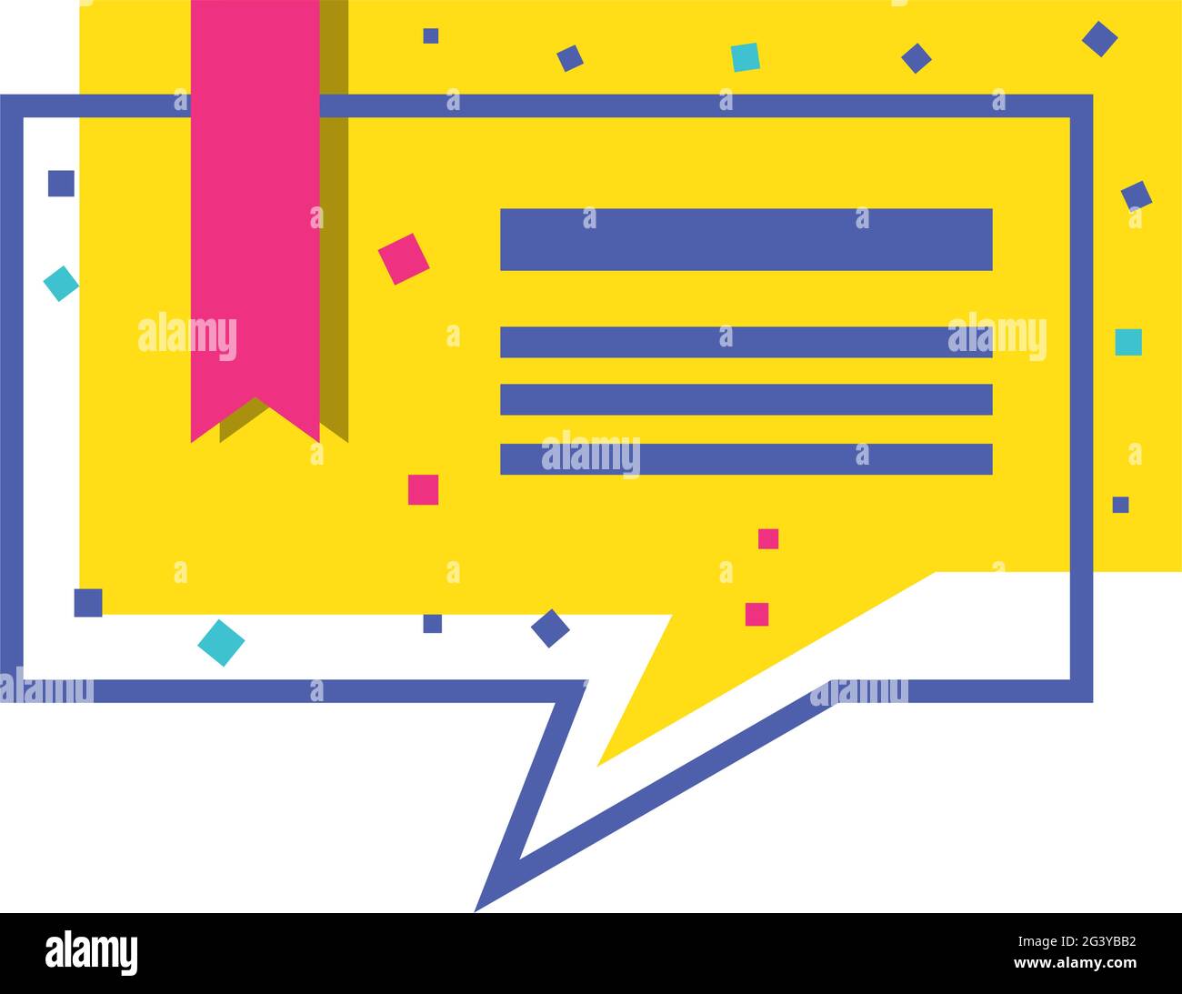 speech bubble advertising Stock Vector Image & Art - Alamy