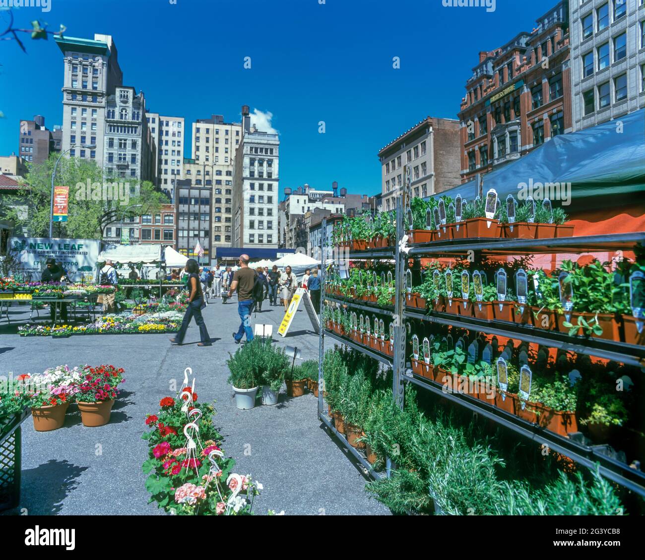 Market new york city historical hi-res stock photography and images - Alamy