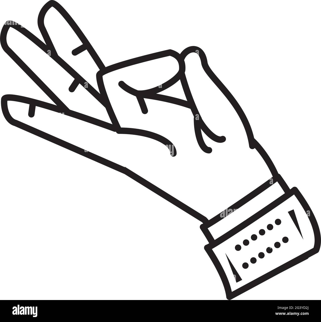 Mudra hand Black and White Stock Photos & Images - Alamy