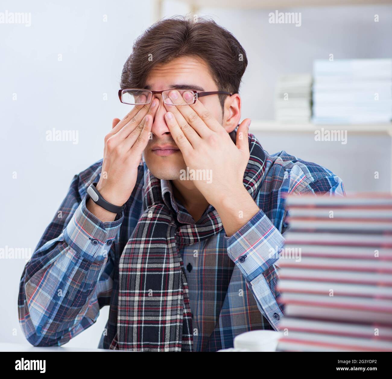 Male journalist book signing hi-res stock photography and images - Alamy