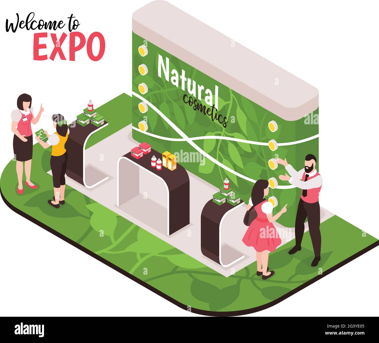 Company Product Exhibit Exhibition Cut Out Stock Images & Pictures - Alamy