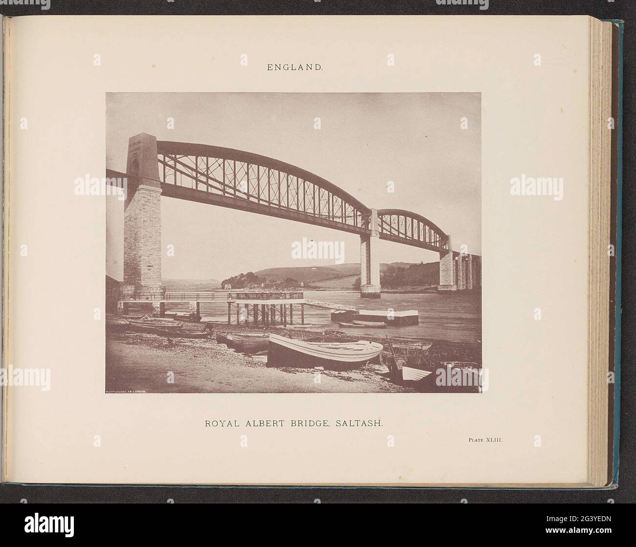 Royal Albert Bridge, Saltash Stock Photo - Alamy