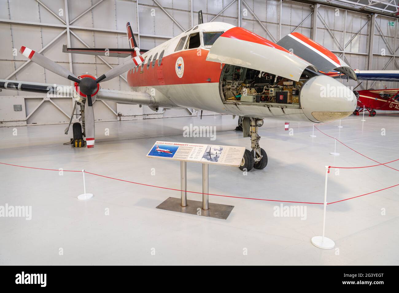 Scottish Aviation Jetstream T Mk1, RAF Museum, Cosford Stock Photo - Alamy