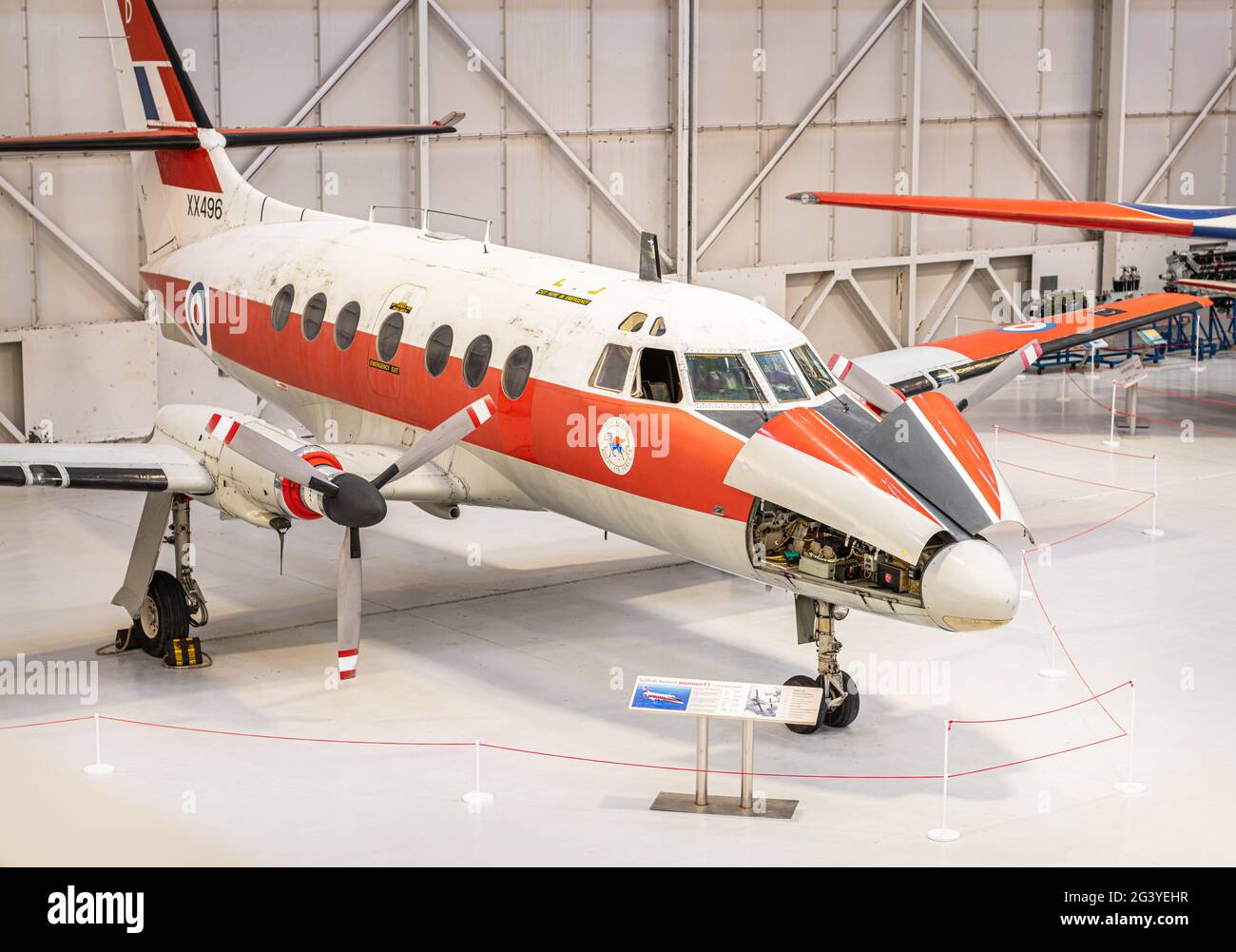 Scottish Aviation Jetstream T Mk1, RAF Museum, Cosford Stock Photo - Alamy